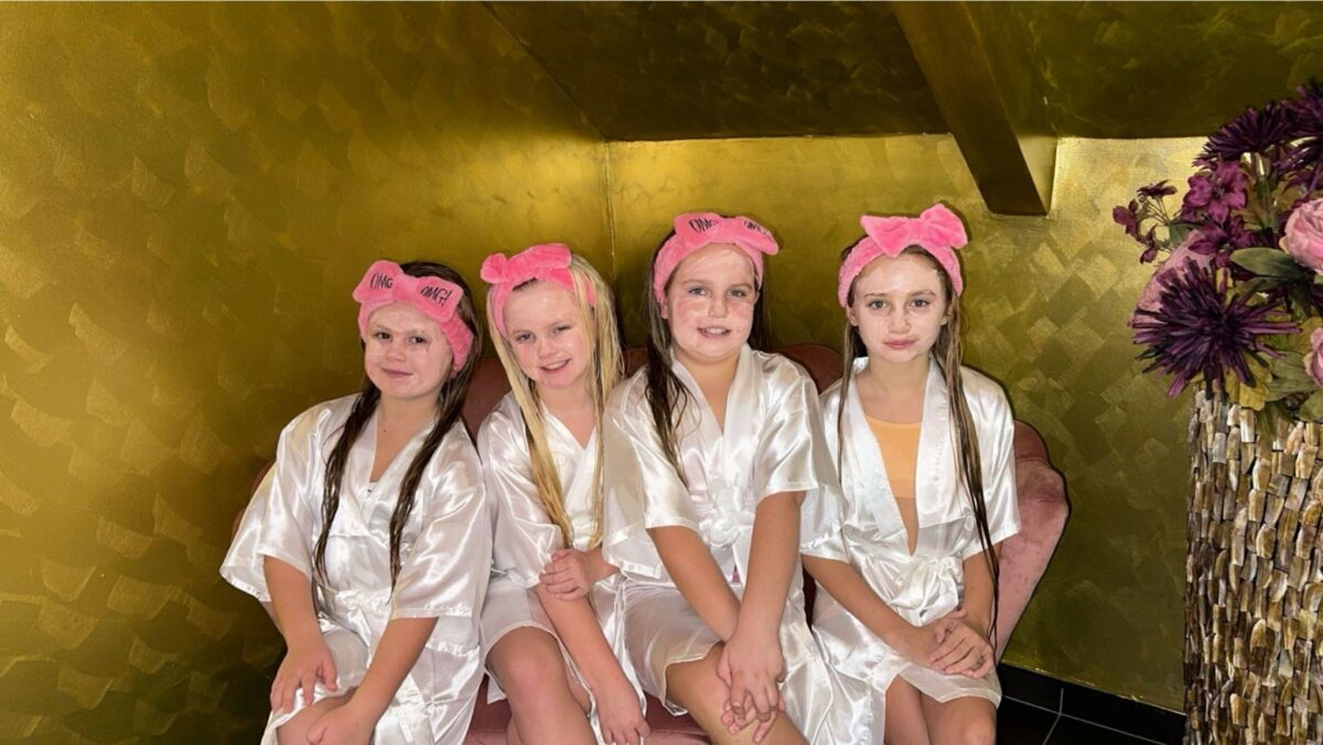 Kids Spa Party - Sauna Privada